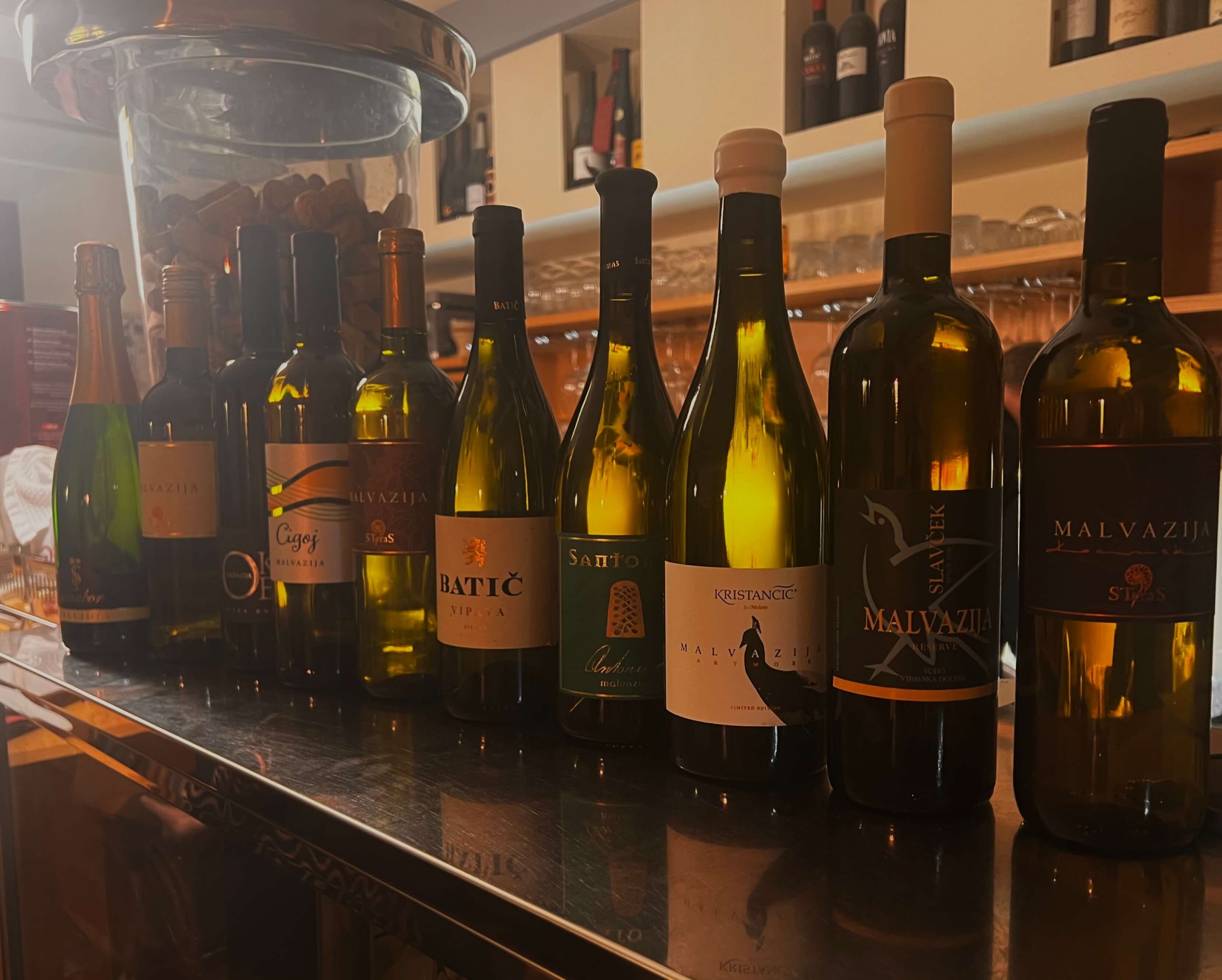 Degustacija malvazij | Vinoteka Sodček